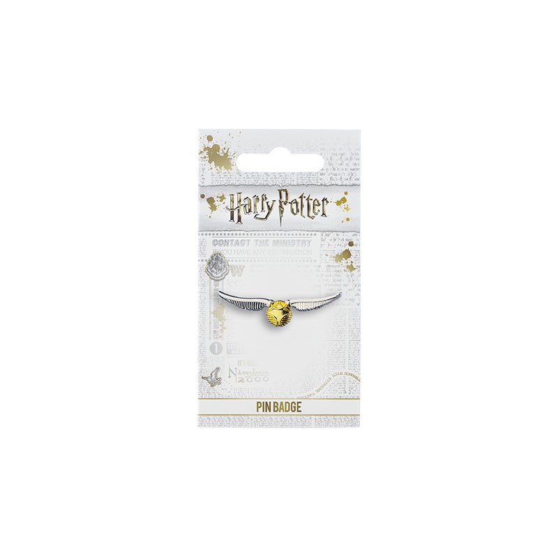 Harry Potter- Golden Snitch Pin Badge - Crachá