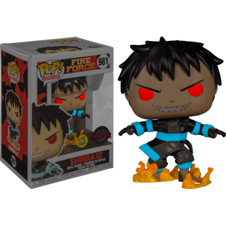 Funko POP! Animation: Fire Force- Shinra w/Fire(GW)981