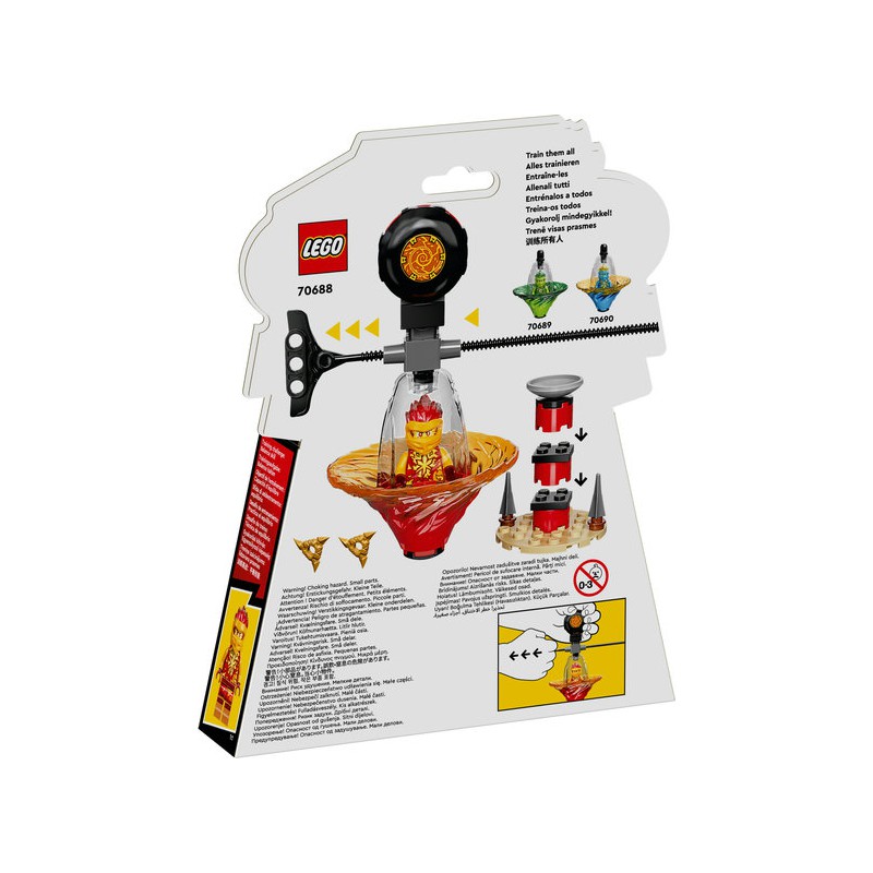 Lego :Ninjago - Treino Ninja Spinjitzu do Lloyd 70689