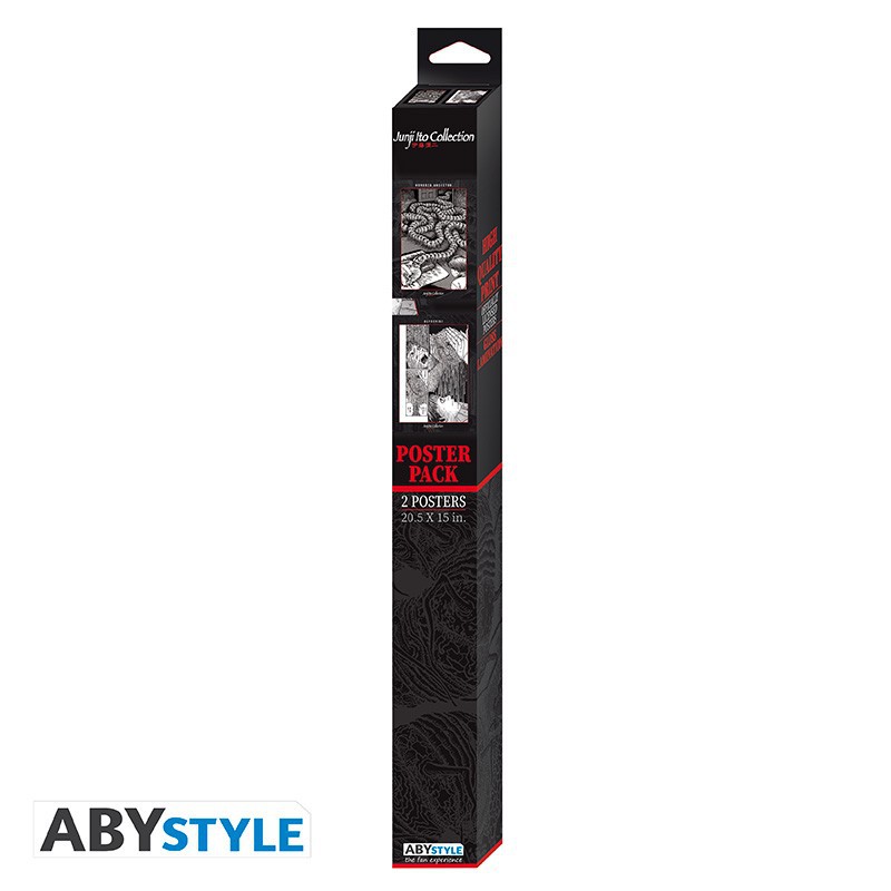 JUNJI ITO - Set 2 Chibi Posters - Souichi and Tomie (52x38)