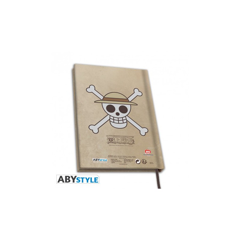 ONE PIECE - A5 Notebook "Wanted Luffy"