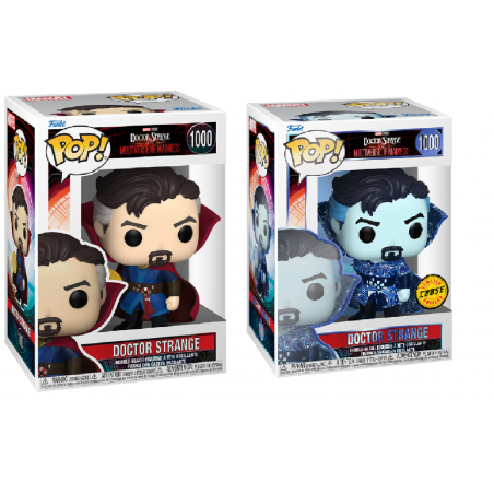 PACK DUPLO - Funko POP! Marvel: DSMM - Doctor Strange 1000 (Chase+Normal)