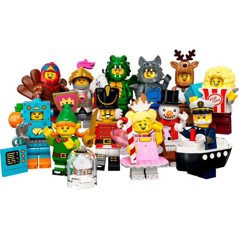 LEGO: Mini Figuras - Série 23 - Coleção completa 12 figuras