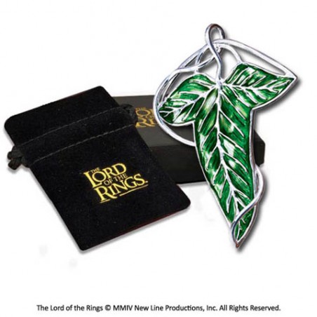 Noble Collection - The Lord of the Rings - Leaf of Lorien - brooch