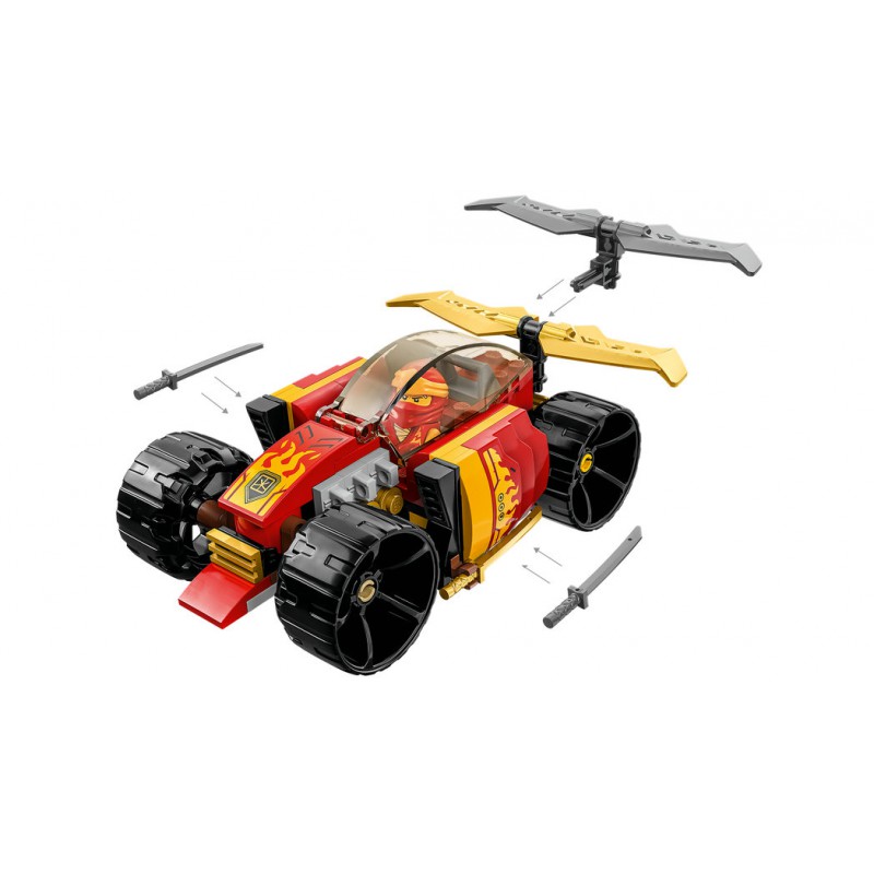 LEGO: NINJAGO -Carro de Corrida Ninja EVO do Kai -71780