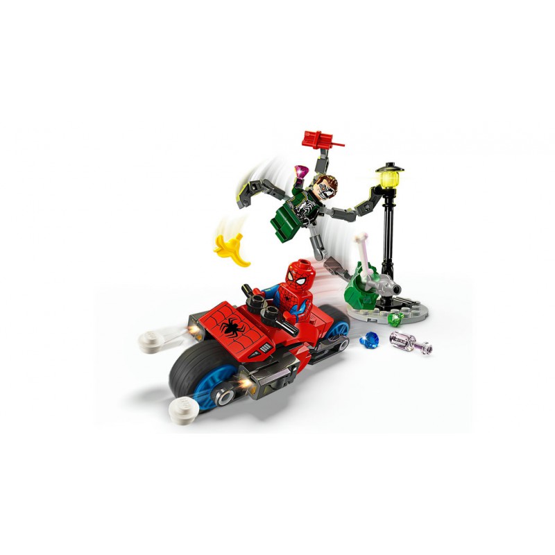 LEGO: Super Heroes Marvel - Perseguição de Mota: Spider-Man vs. Doc ...