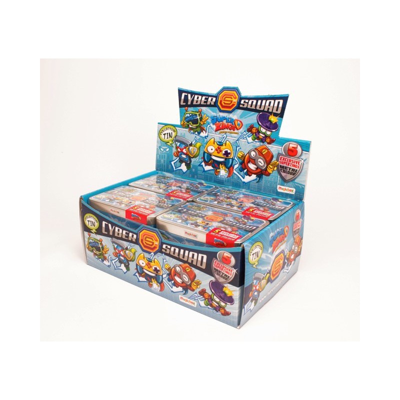 SuperZings Série 2 - TIN/Lata CYBER SQUAD