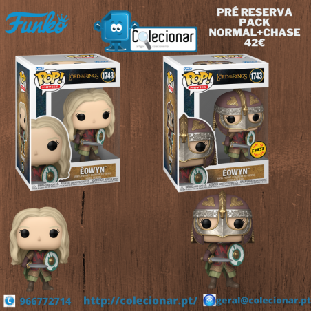 Funko POP! Movies The Lord of the Rings Éowyn 1743 (pack Chase+Normal)